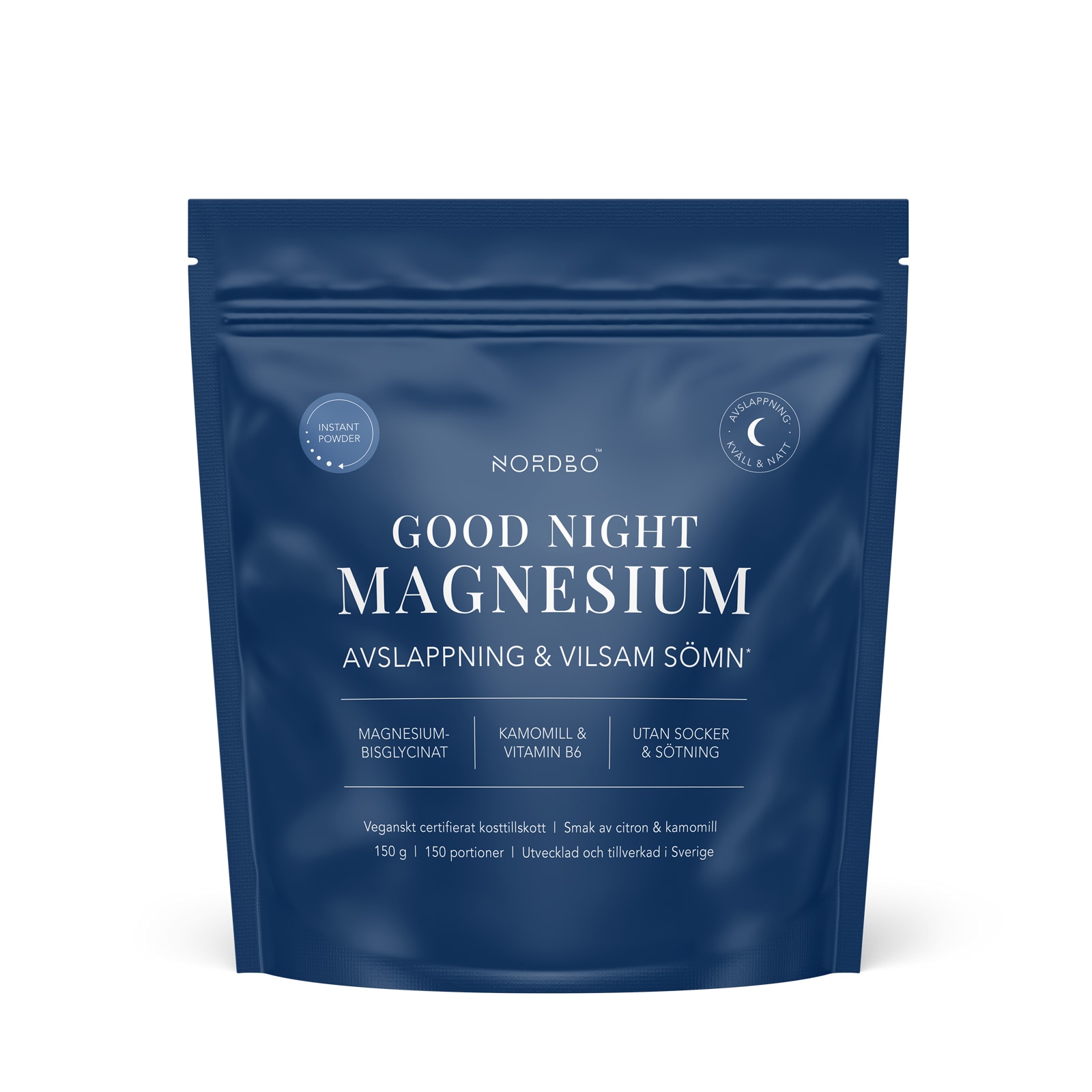 Nordbo Good Night Instant Magnesium 150 g - Life